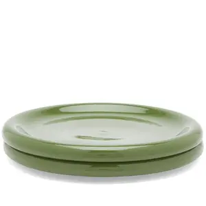 HAY Barro Dinner Plate Set Of 2 - Green