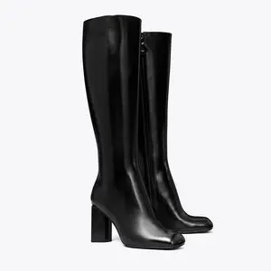 Tory Burch Twisted Knee-high Boot - Perfect Black