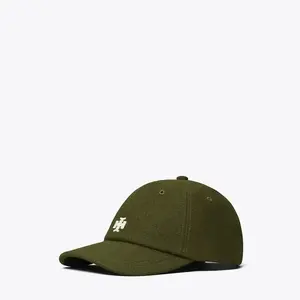 Tory Burch Wool Cap - Olive Green