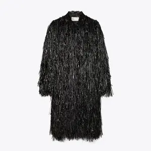 Tory Burch Fringe Coat