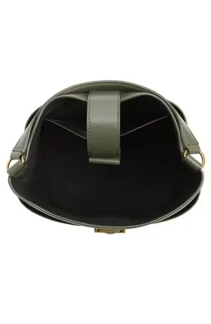 Veronica Beard Leather Bucket Bag
