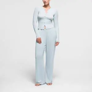 SKIMS Sheer Modal Cardigan Pearl