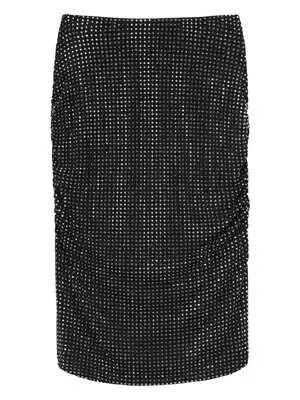 Pinko Rhinestone-embellished Skirt