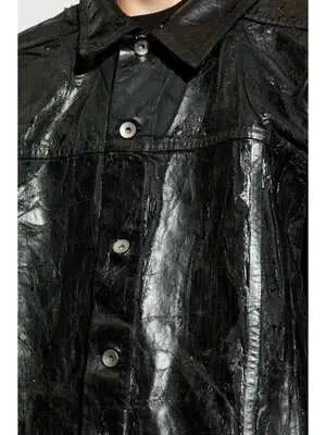Rick Owens Jumbo Worker Jacket - Black