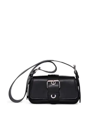 By Far Eloise Leather Shoulder Bag - Black