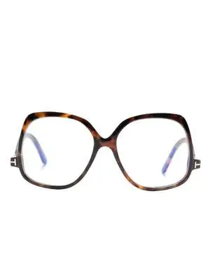 TOM FORD Oversized Eyeglasses - Brown