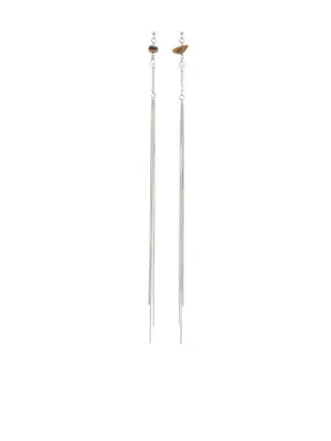 Courreges Brass Earrings