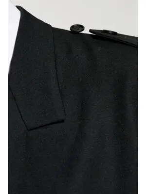 Yohji Yamamoto Wool Double-breasted Blazer