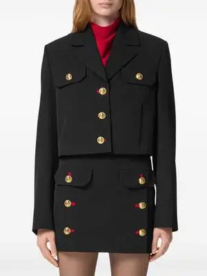 Versace Uniform Cropped Jacket