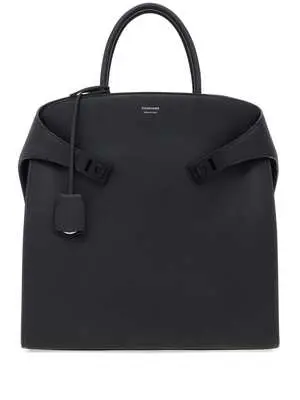 FERRAGAMO Hug Tote Bag - Black
