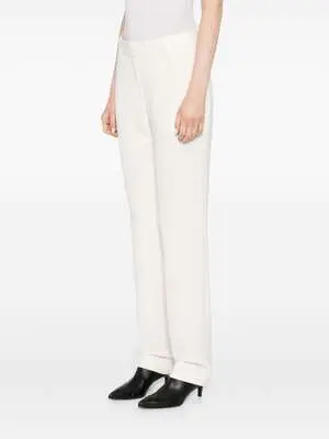 TOTEME Low-waist Slim Trousers - Neutrals