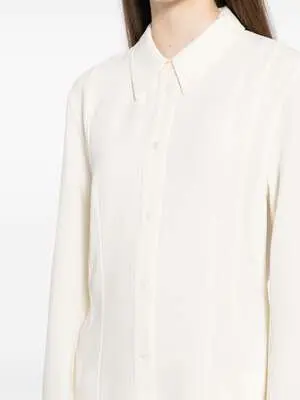 TOTEME Classic Collar Shirt - Neutrals