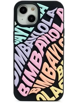 新品未使用品　BIMBA Y LOLA iPhone︎14pro ケース Bimba Y Lola Iphone 14 Logo-Embossed Case In Black - 29% Off
