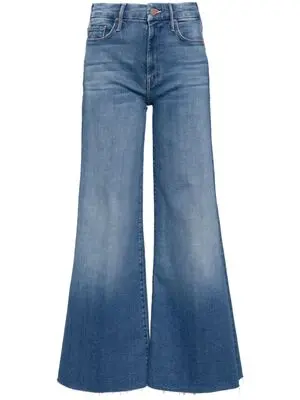 MOTHER The Roller Fray Jeans - Blue