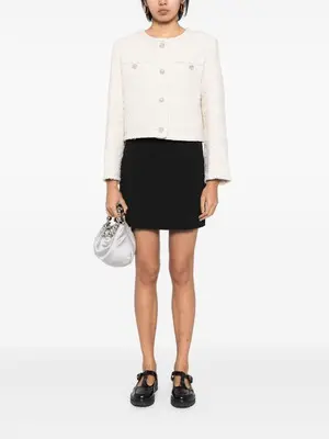 B+AB Tweed Long Sleeve Top