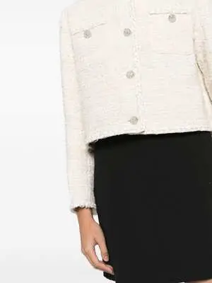 B+AB Tweed Long Sleeve Top