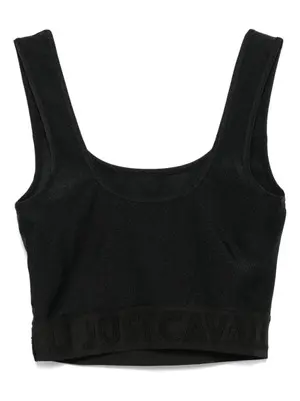Just Cavalli Cropped Tank Top