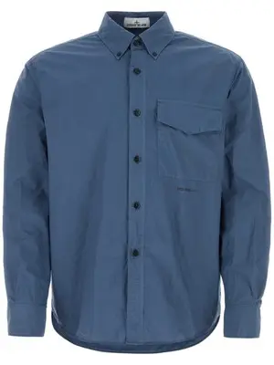 Stone Island Air Force Poplin Shirt