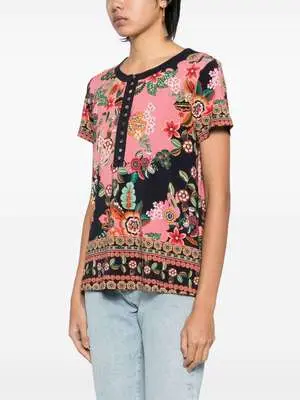 Johnny Was Janie Printed T-shirt