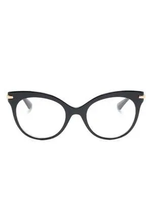 Dolce & Gabbana Cat-eye Frame Glasses - Black