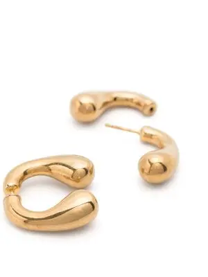 PANCONESI Stud Earrings - Gold