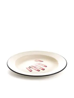SELETTI 16836 Enamel Fingers Plate Neutrals