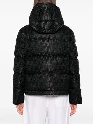 Fendi Ff-pattern Puffer Jacket