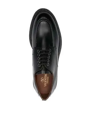 Valentino Garavani Leather Lace-up Derby Shoes