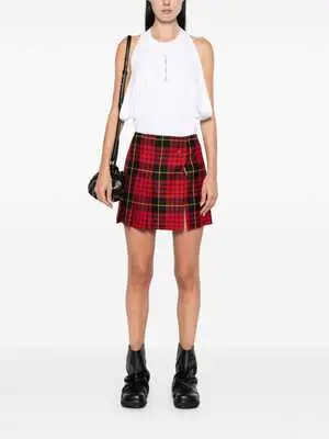 Alexander McQueen Draped Armhole T-shirt - White