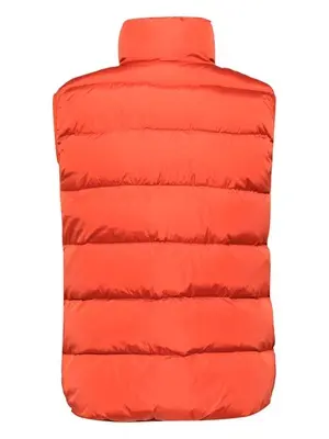 Aspesi Quilted Down Gilet - Orange