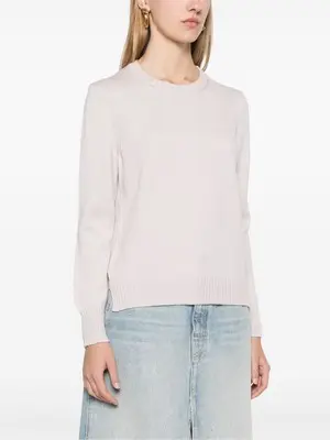 BLANCA VITA Ribbed-knit Sweater - Pink