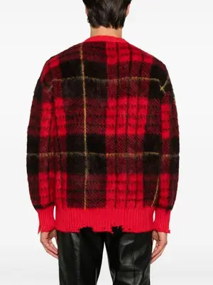 Alexander McQueen Tartan-check Sweater