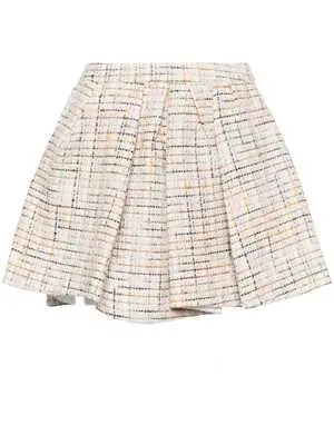 SHUSHU/TONG Tweed Mini Skirt