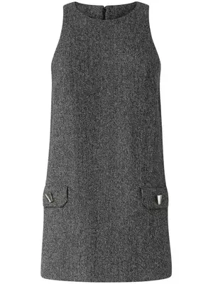 Pinko Focilide Mini Dress - Black