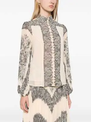 Zimmermann Sunray Pleated Blouse