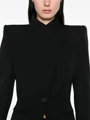 Alexander McQueen Twisted Spliced Jacket