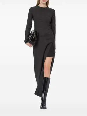 Alberta Ferretti Long-sleeve Gathered Top