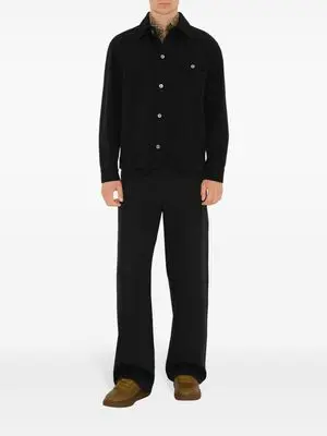 Burberry Ekd Cotton Overshirt Jacket