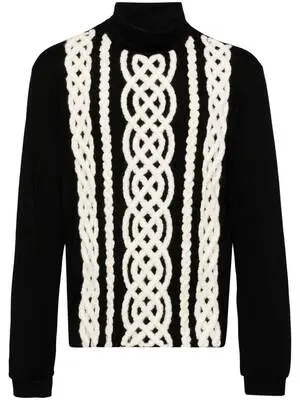 TAAKK Cable-knitted Jumper
