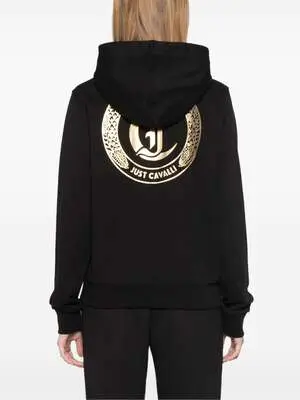 Just Cavalli Logo-print Hoodie