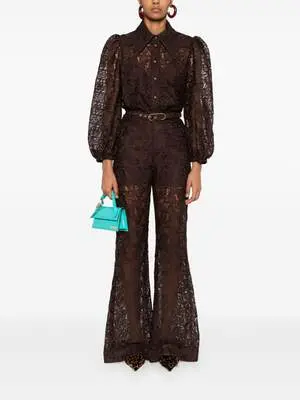 Zimmermann Illustration Lace Trousers