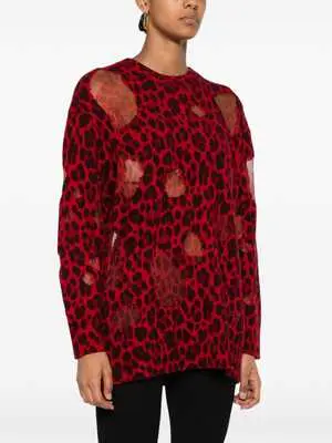 Versace Leopard-print Sweater