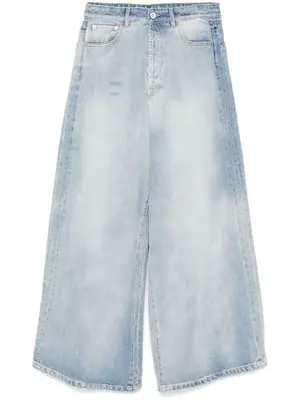 Vetements Wide Leg Jeans For Women