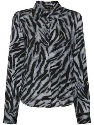 AGNÈS B. Zebra Print Shirt