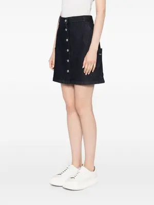 AGNÈS B. Denim Straight Skirt