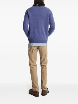 Pringle Of Scotland Wool Sweater - Blue