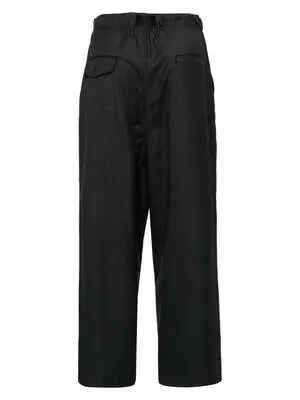 Comme Des Garçons Cinch Belt Trousers - Grey