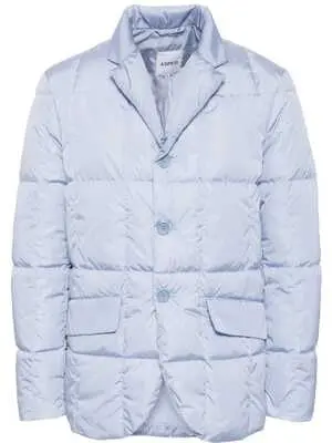 Aspesi Padded Single-breasted Blazer - Blue