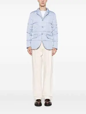 Aspesi Padded Single-breasted Blazer - Blue