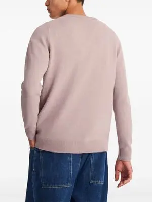 Pringle Of Scotland Wool V-neck Sweater - Pink